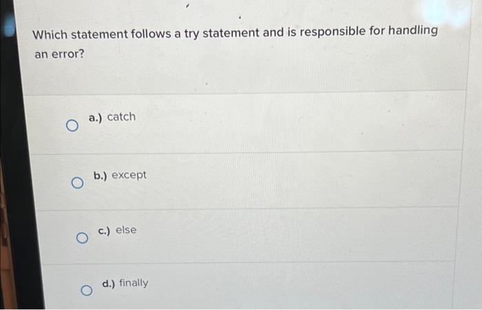 Solved Which of these is the output of the following | Chegg.com