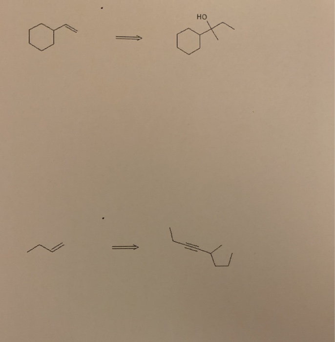 Solved но Design a multistep synthesis scheme for each of | Chegg.com