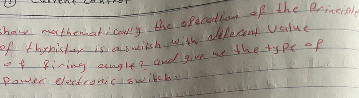 Solved Show mathematically the operation of the Principle of | Chegg.com