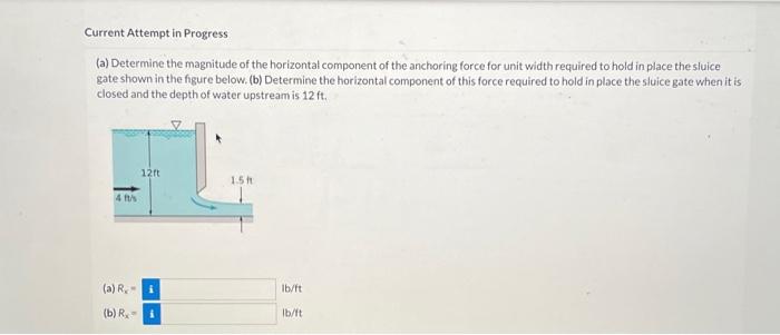 Solved (a) Determine the magnitude of the horizontal | Chegg.com