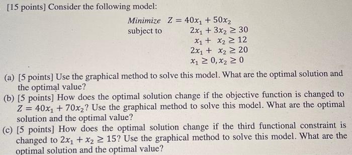 Solved Please show all work! | Chegg.com