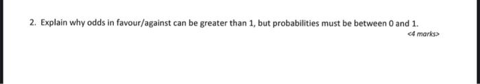 Solved 1. When should you use the formula P(ANB) = P(A|B)x | Chegg.com