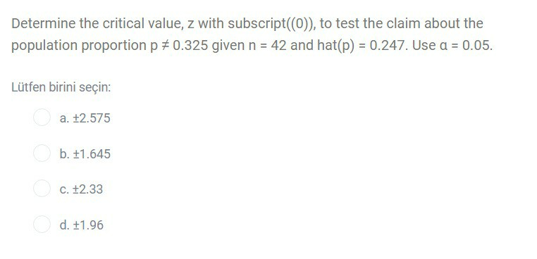Solved Determine the critical value, z with subscript(0), to | Chegg.com