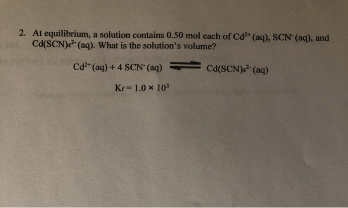 Solved 1. Tabulated below is the data from four experiments | Chegg.com