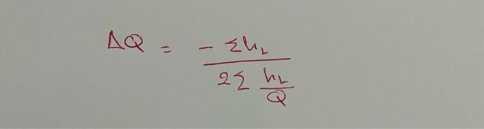 Solved ΔQ=2∑QhL−∑hL | Chegg.com