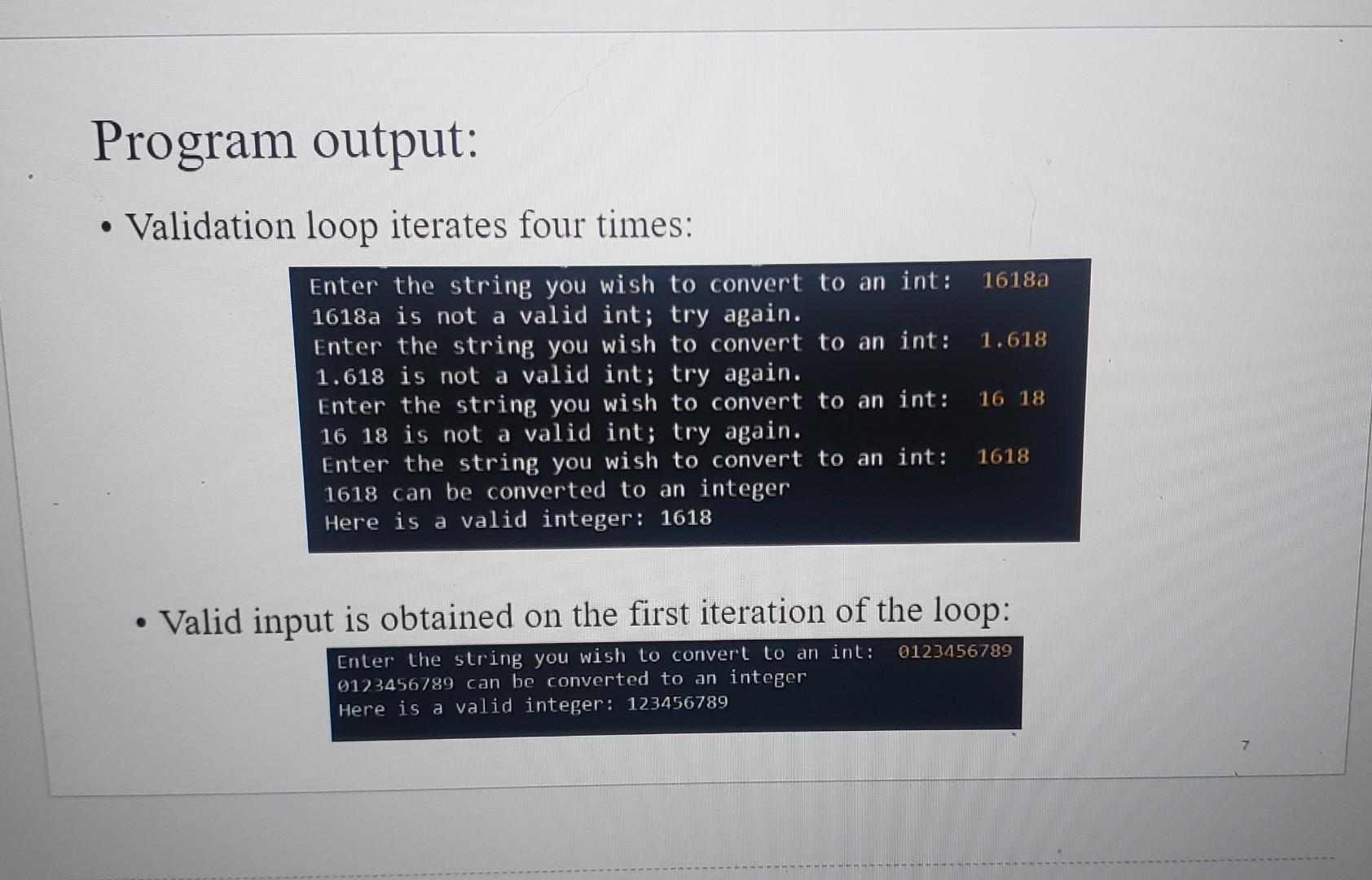 Solved G. GetAverage.javaProgram requirements (continued) - | Chegg.com