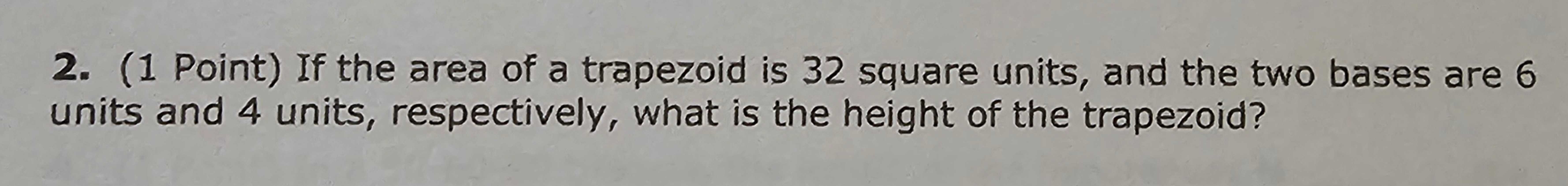 Solved (1 ﻿Point) ﻿What is the area of a regular hexagon | Chegg.com