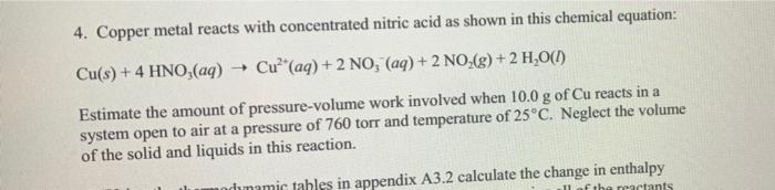 Solved 5. Using the thermodynamic tables in appendix A3.2 | Chegg.com