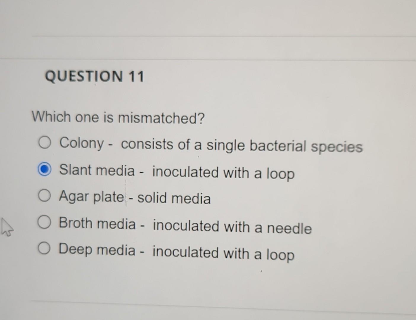 Solved Which one is mismatched? Colony - consists of a | Chegg.com