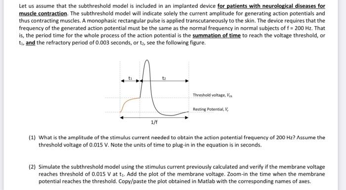 Solved Let us assume that the subthreshold model is included | Chegg.com