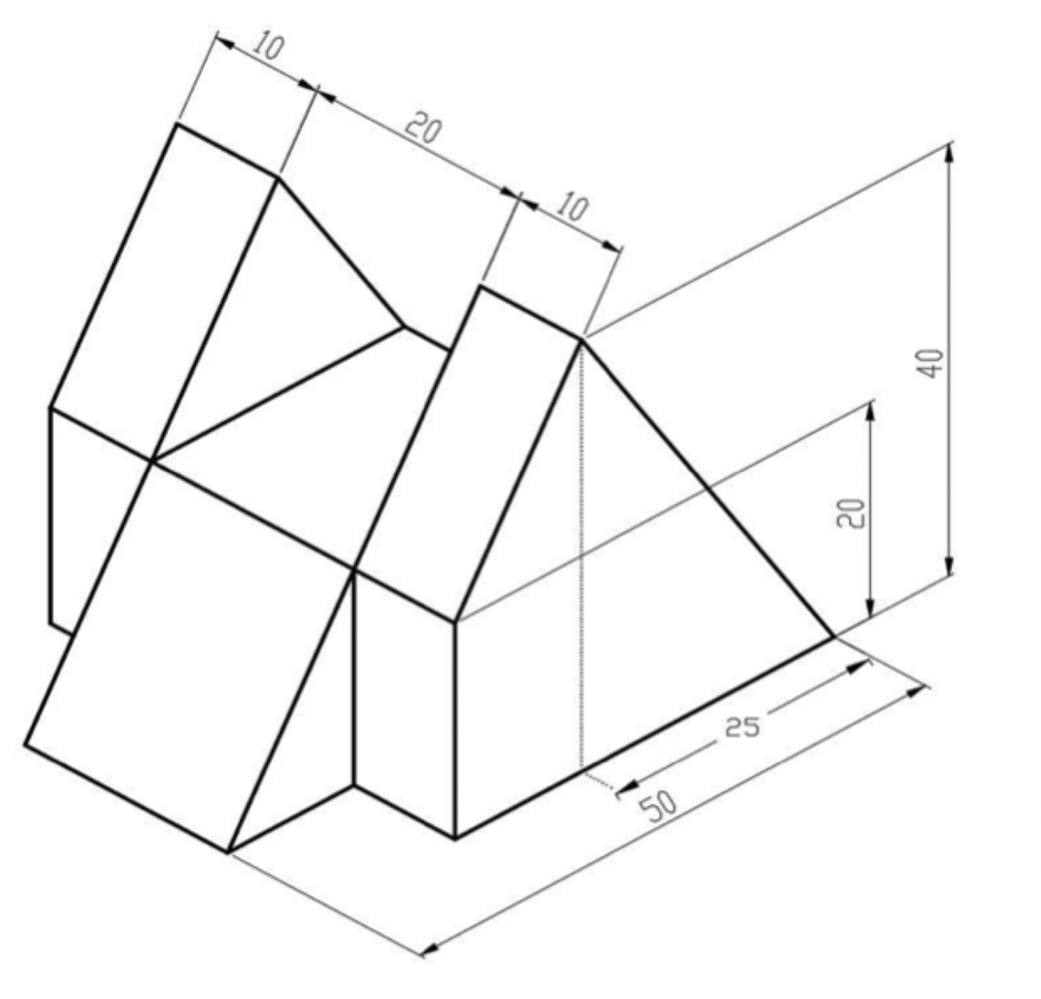 Solved draw front, side, top views with labels to understand | Chegg.com