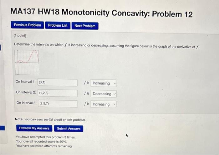 [solved] Ma137 Hw18 Monotonicity Concavity Problem 12 1