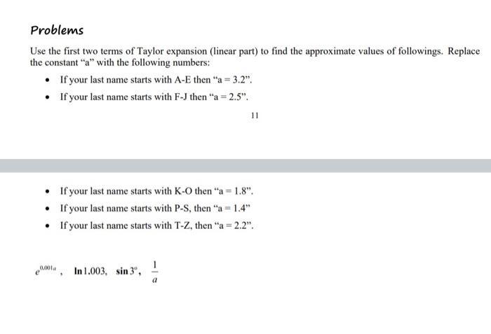 Solved last name start with a J problems 1-4problem 1 is | Chegg.com
