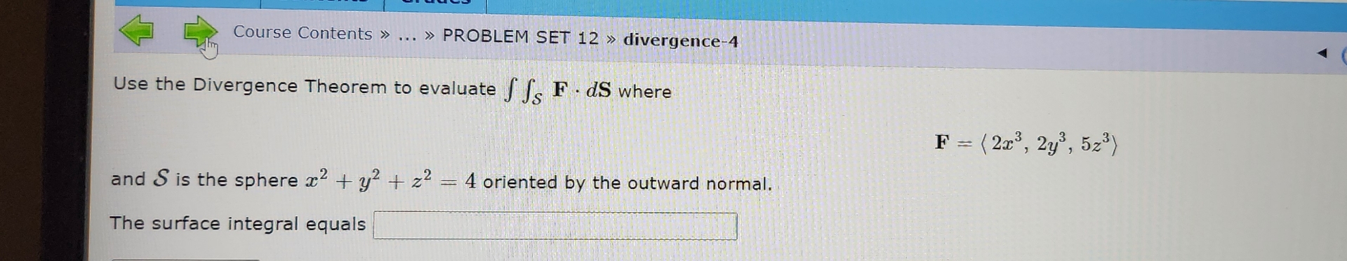 Solved Course Contents » ... »PROBLEM SET 12≫ | Chegg.com