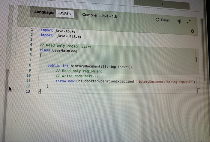 Solved Bar Language Javas Compiler 16 How To Attempt