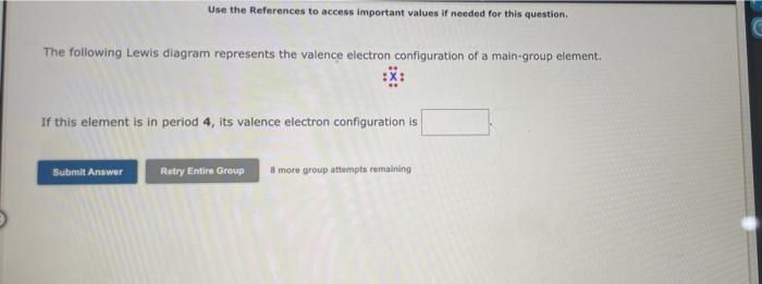 Solved The electron configurations for four main-group | Chegg.com