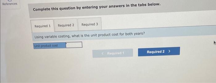 Solved Problem 6-19 (Algo) Variable Costing Income | Chegg.com