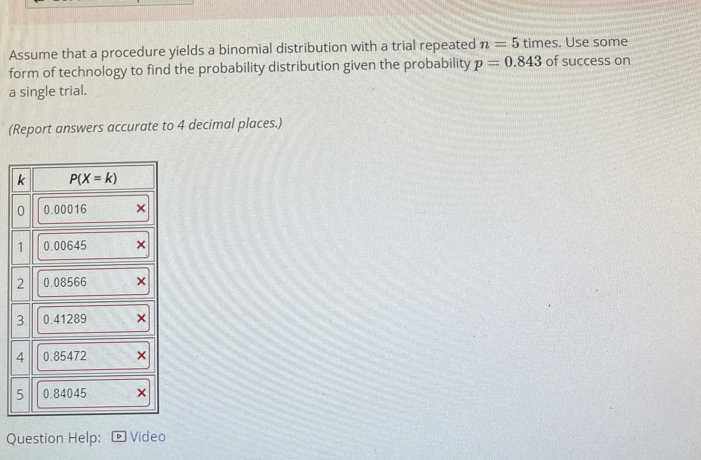 Solved Assume that a procedure yields a binomial | Chegg.com