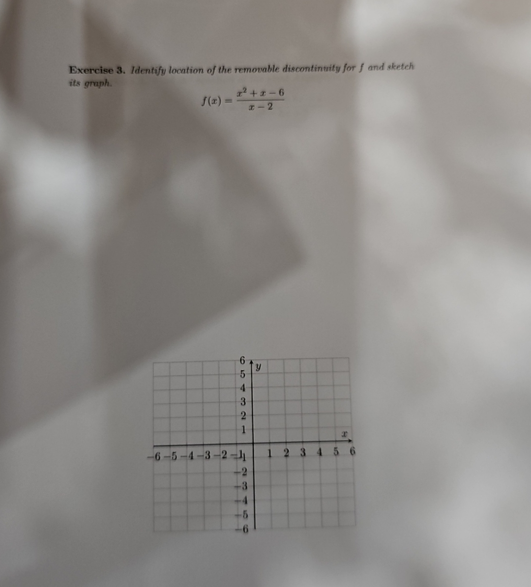 Solved Exercise 3. ﻿Identify location of the removable | Chegg.com