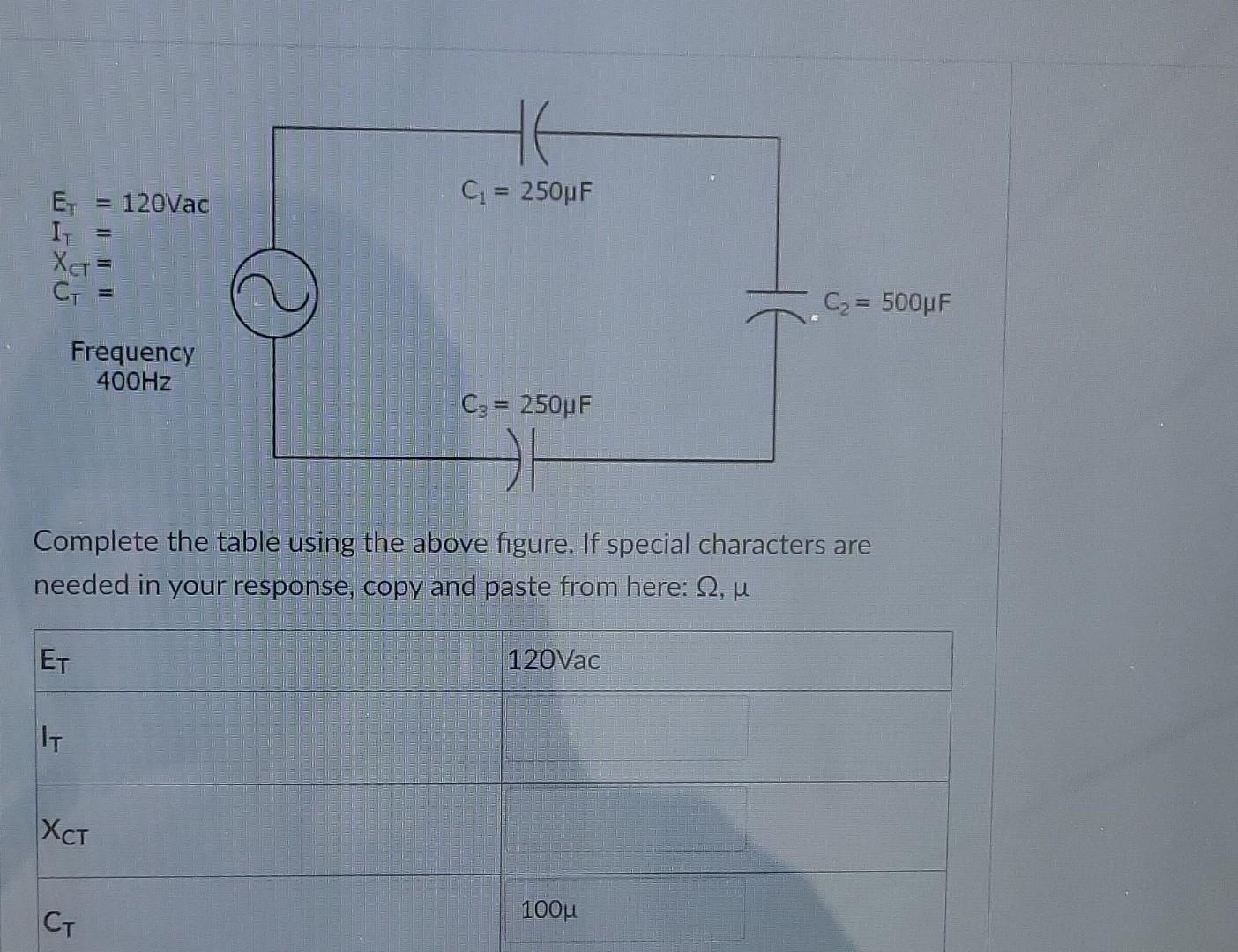 Solved Complete the table using the above figure. If special | Chegg.com