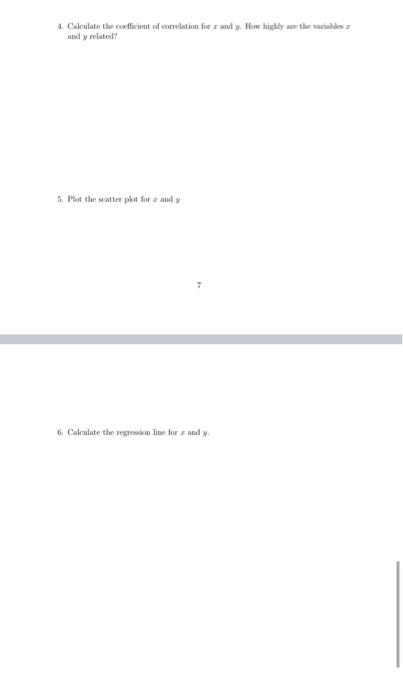 Solved #2. Linear Regression (40 points) Consider the | Chegg.com
