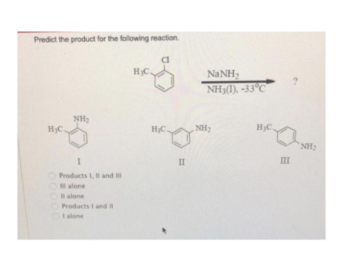 Solved Predict the product for the following reaction. HC | Chegg.com