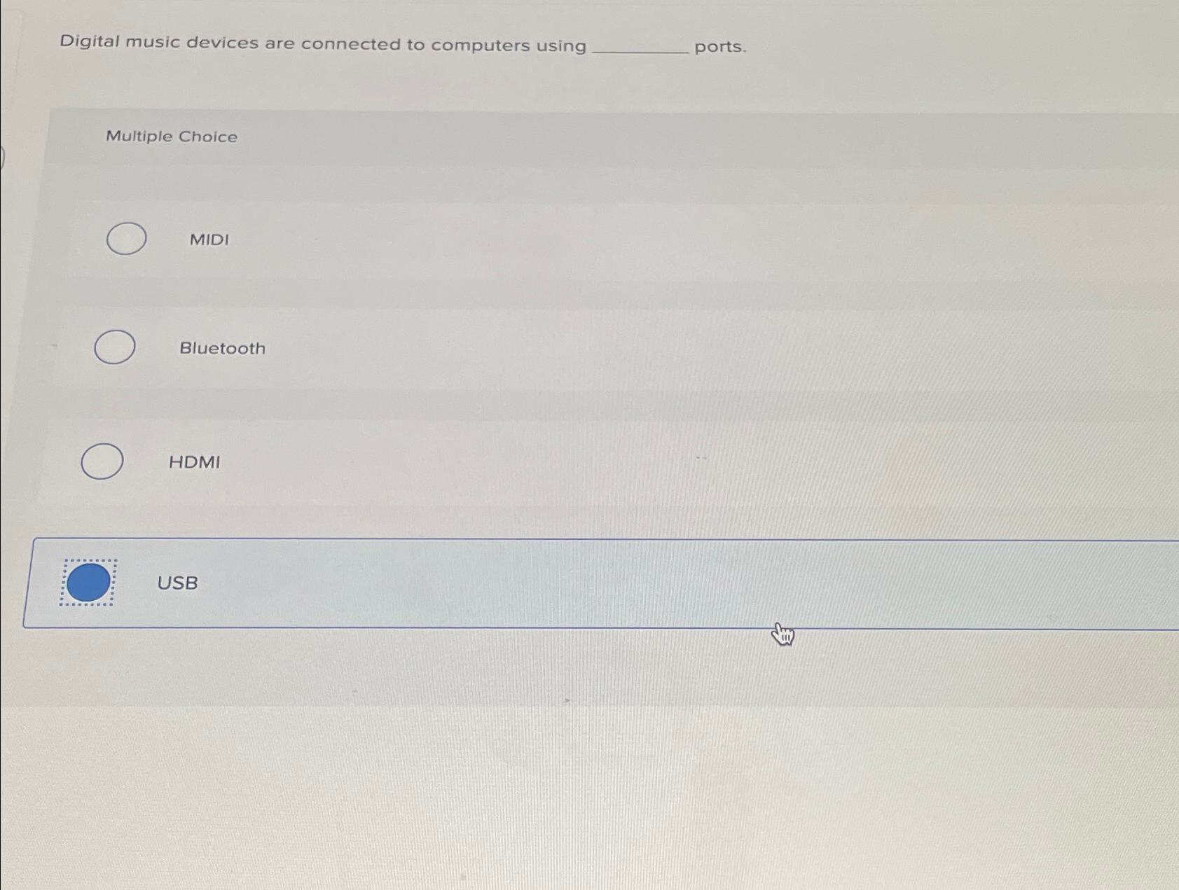 Solved Digital music devices are connected to computers | Chegg.com