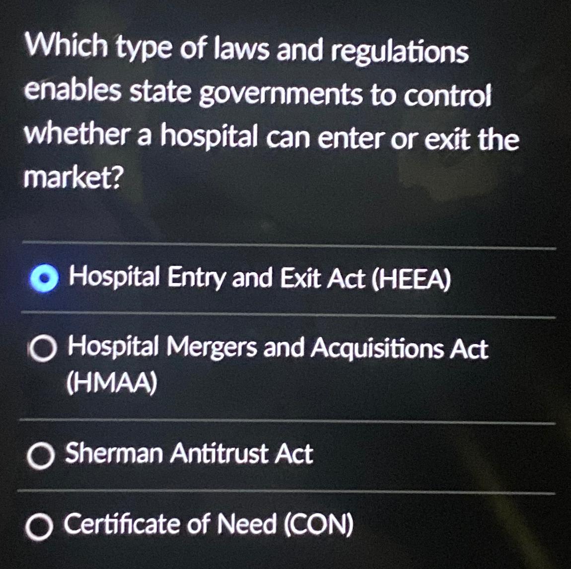 Solved Which type of laws and regulations enables state | Chegg.com