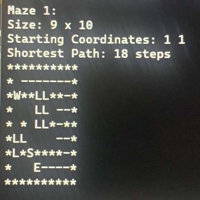 Solved I Have A Minecraft Based Maze Solving Assignment In