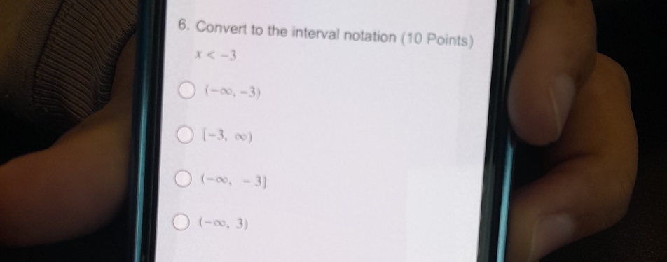 Solved Convert to the interval notation (10 | Chegg.com