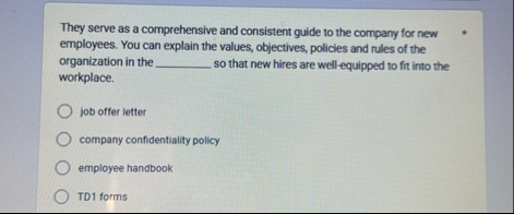 Solved They serve as a comprehensive and consistent guide to | Chegg.com