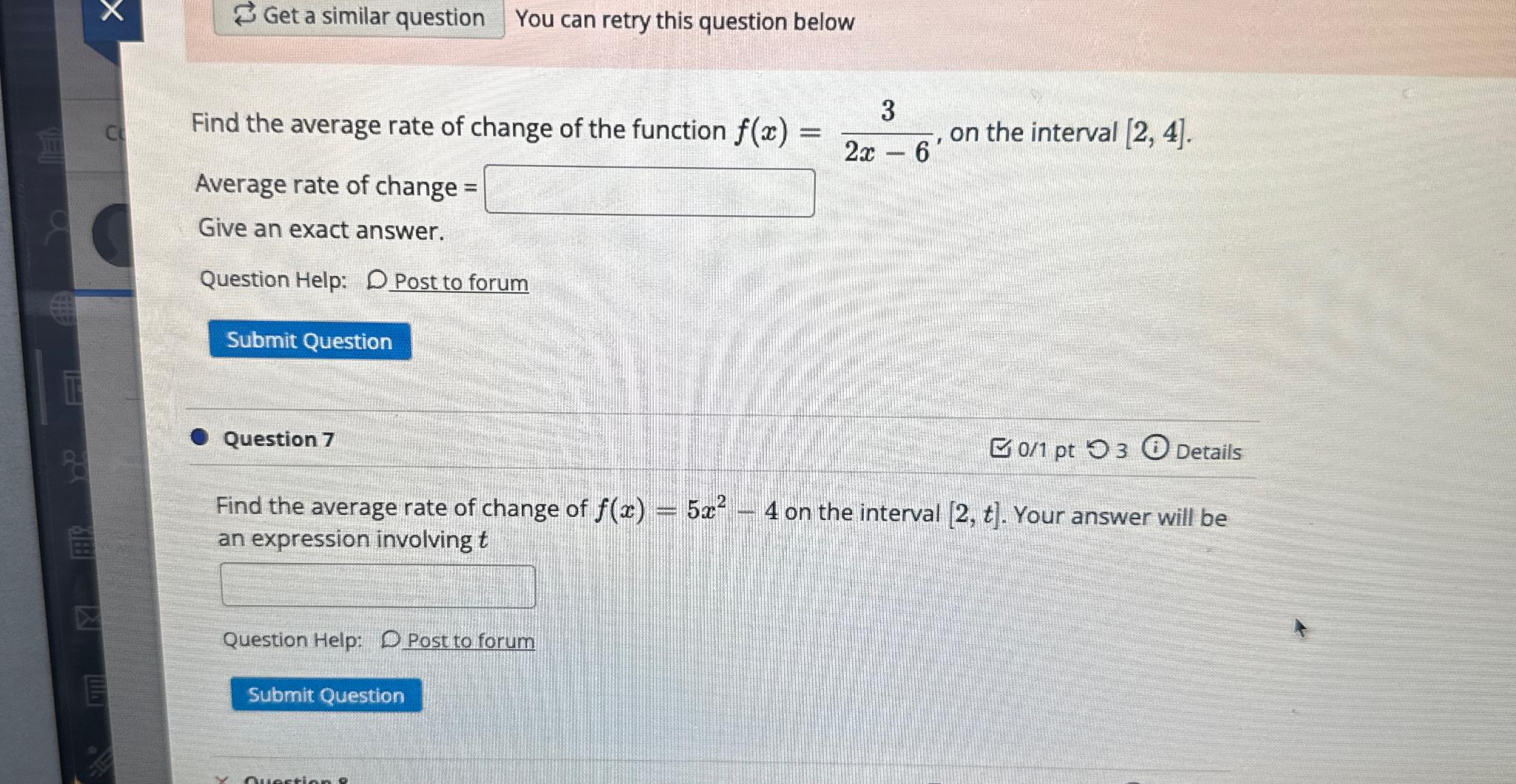 Solved Get a similar questionYou can retry this question | Chegg.com