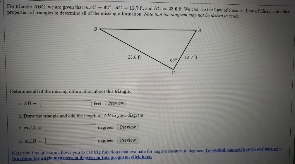 Solved For Triangle Abc We Are Given That M B 130 2 Ab