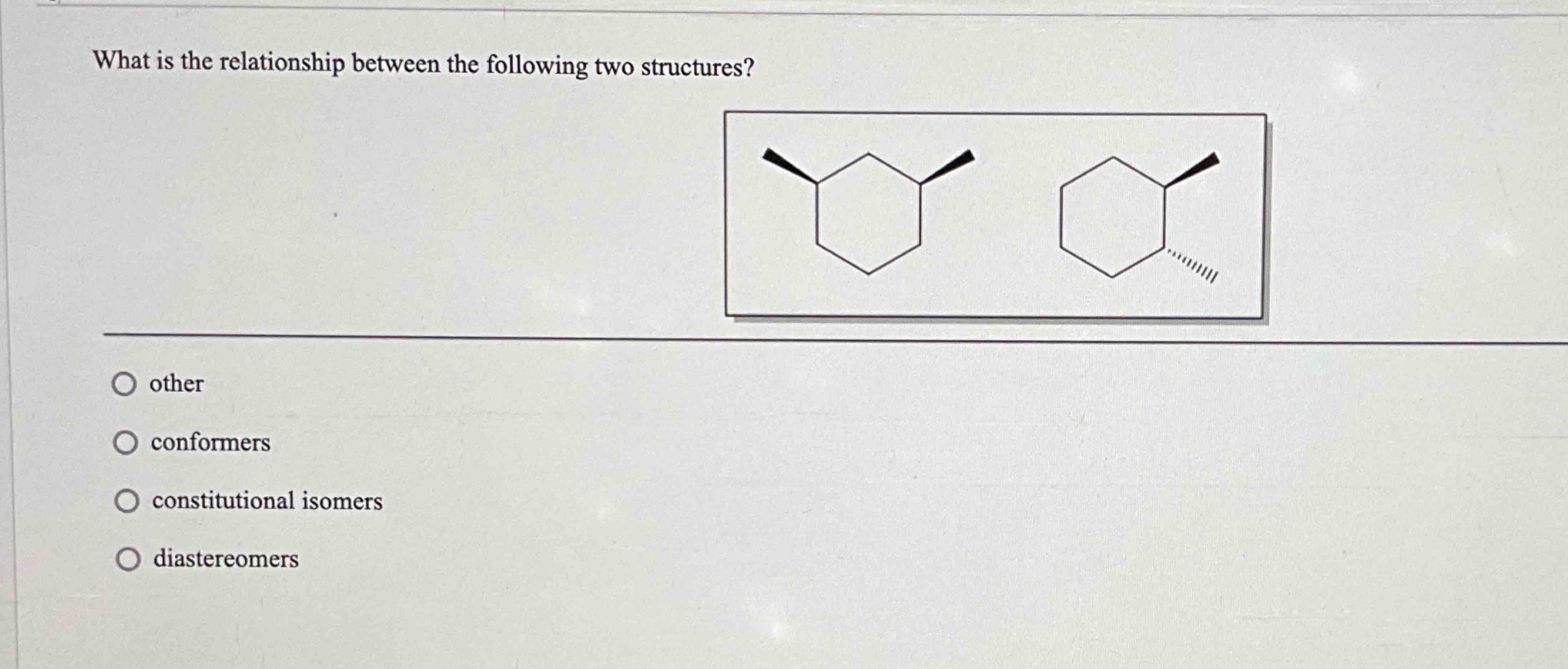 Solved What is the relationship between the following two | Chegg.com