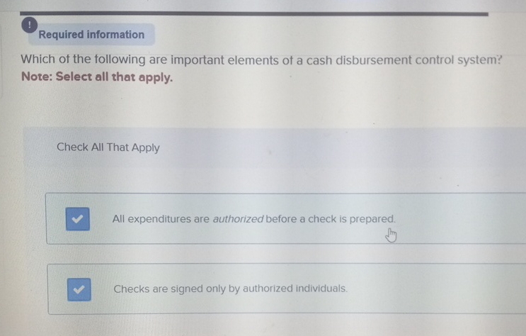 Solved Required informationWhich of the following are | Chegg.com
