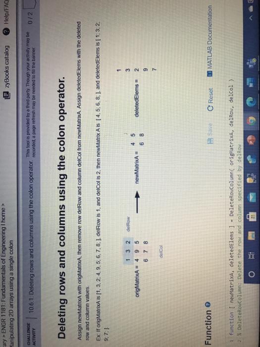 Solved ary > ENGR 1181: Fundamentals of Engineering I home > | Chegg.com