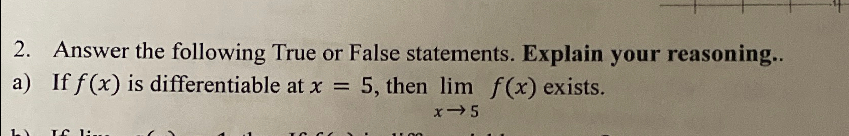 Solved Answer the following True or False statements. | Chegg.com