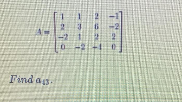 Solved 1 [ ܢܐ ܕ ܩ ܕ 9 as 1 ܐ 1 2 0 1- Find 0.43 | Chegg.com