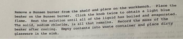CHEMISTRY 1406 Achieve Iab simulation 9 Stoichiometry | Chegg.com