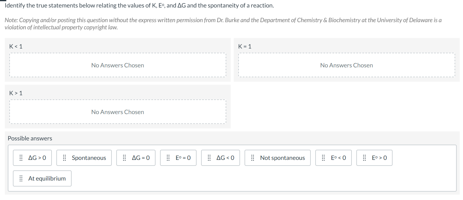 Solved Identify the true statements below relating the | Chegg.com
