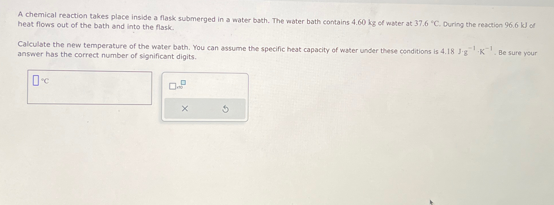 Solved A chemical reaction takes place inside a flask | Chegg.com
