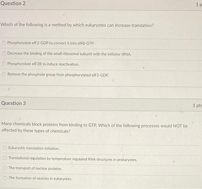Solved Question 2 1 p Which of the following is a method by | Chegg.com