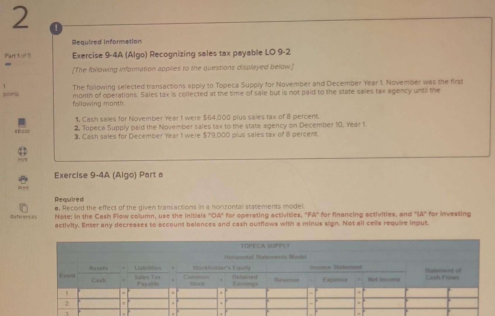 Solved Exercise 9-2A (Algo) Effects of recognizing accrued | Chegg.com