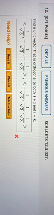 Solved 12. [0/1 Points) DETAILS PREVIOUS ANSWERS SCALCET8 | Chegg.com
