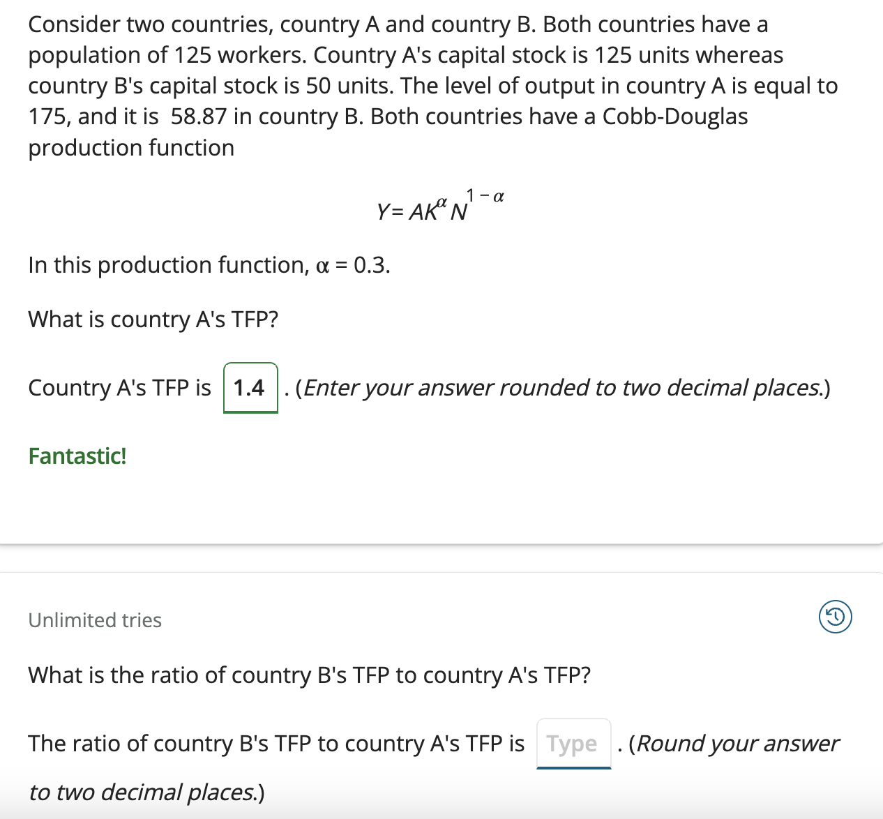 Solved Consider two countries, country A and country B. | Chegg.com