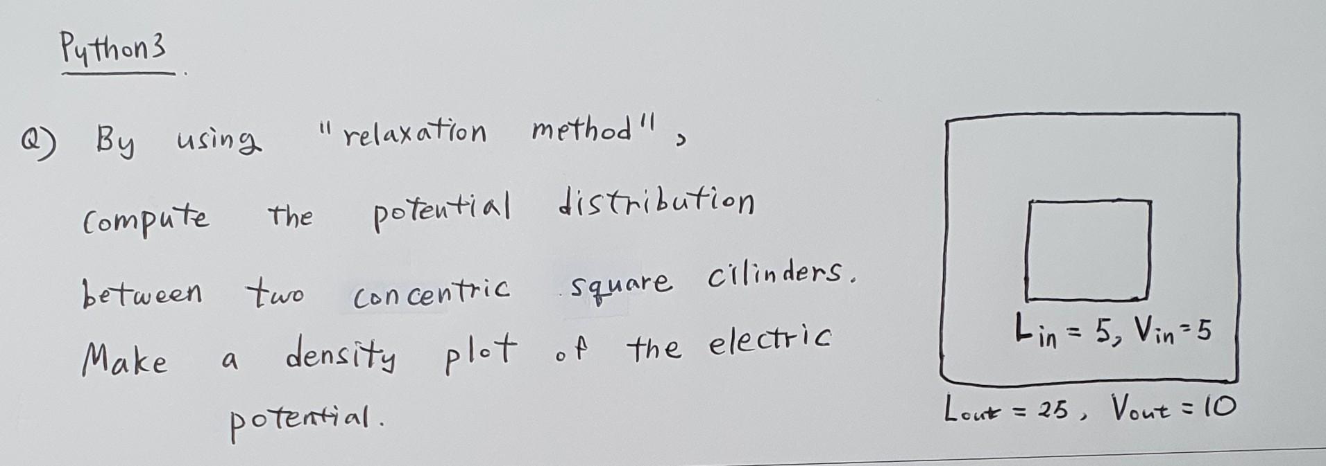 Solved Python 3 Q) By using Compute The between two Make a | Chegg.com