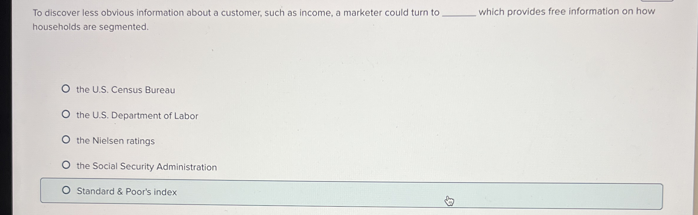 Solved To discover less obvious information about a | Chegg.com