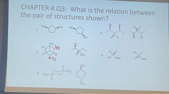 Solved CHAPTER 4 Q3: What is the relation between the pair | Chegg.com