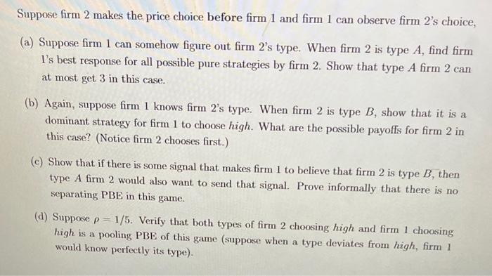 Solved Problem 3 (A Signaling Game). Consider the incomplete | Chegg.com