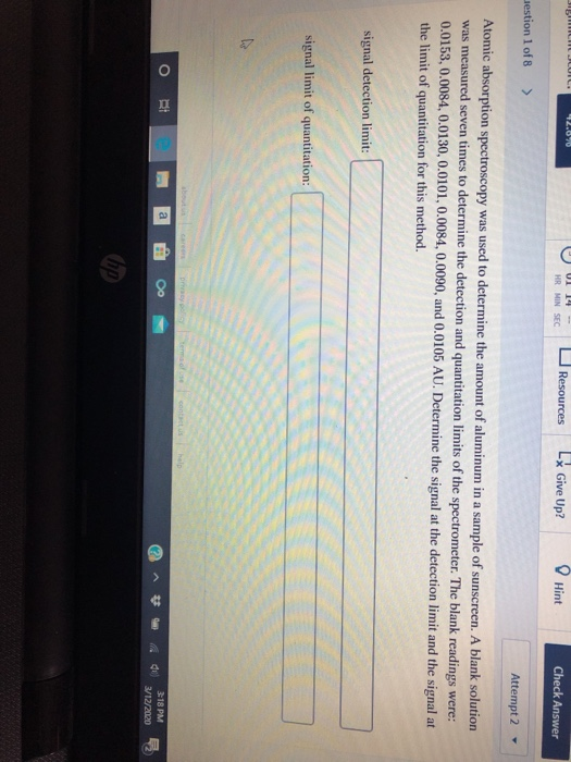 Solved 0114 HRMIN SEC U Resources LX Give Up? Hint Check | Chegg.com
